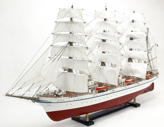 NIPPON MARU Wooden Japanese Sailing Ship Model Kits, by Woody JOE