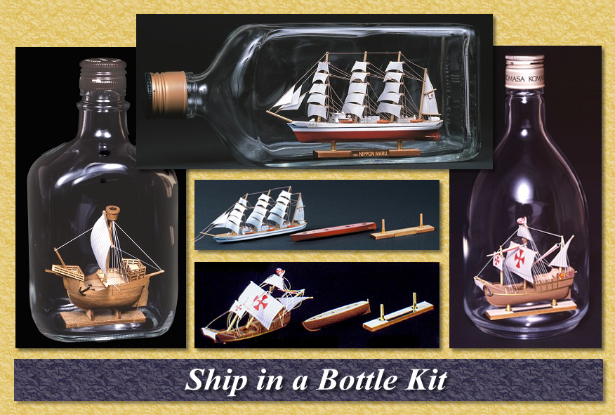 Surprising Boat In A Bottle Kit Photos