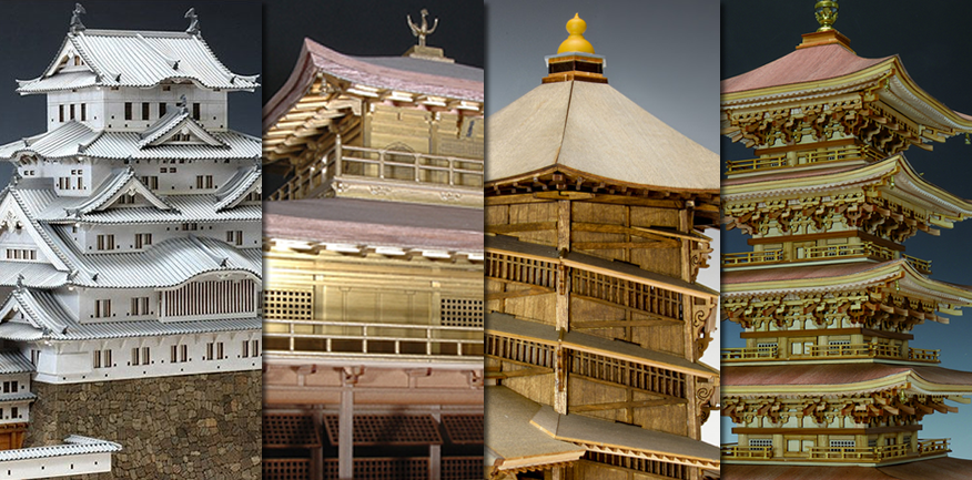 Direct from Japan. Japan's National Treasure Model Kits / Woody JOE