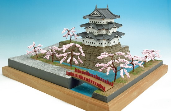 Maruoka Castle, Japanese Castle Model Kits, by Woody JOE