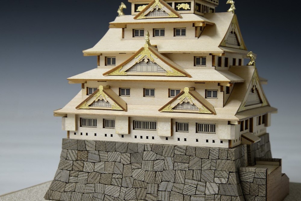 Direct from Japan. Japanese Castle Model Kits, by Woody JOE