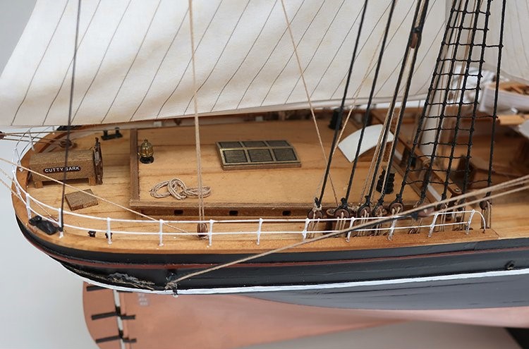 CUTTY SARK / Sailing type, Wooden Sailing Ship Model, Kits, by Woody JOE