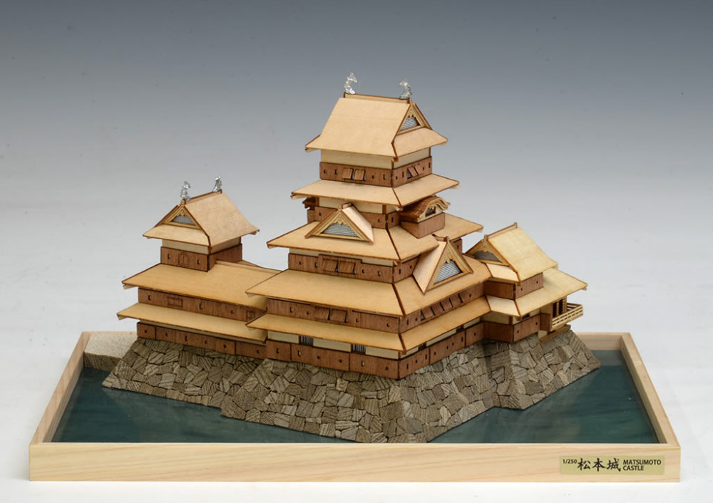 Direct from Japan. Japanese Castle Model Kits, by Woody JOE
