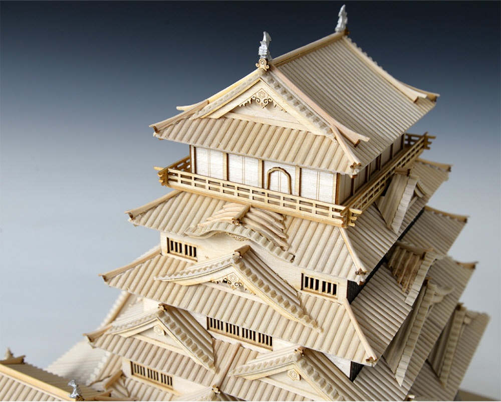 FUKUYAMA CASTLE, Japanese Castle Model Kits, by Woody JOE