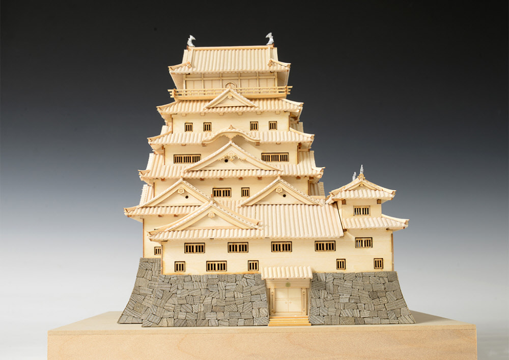 FUKUYAMA CASTLE, Japanese Castle Model Kits, by Woody JOE