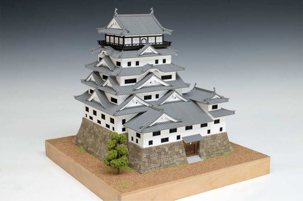 FUKUYAMA CASTLE, Japanese Castle Model Kits, by Woody JOE