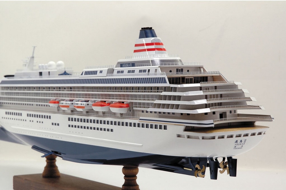 ASUKA 2, Wooden Cruise Ship Model Kits, by Woody JOE