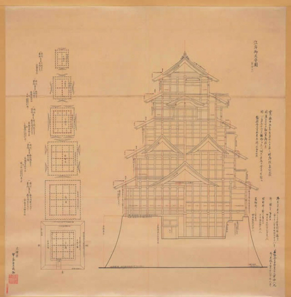 Edo Castle, Japanese Castle Model Kits, by Woody JOE