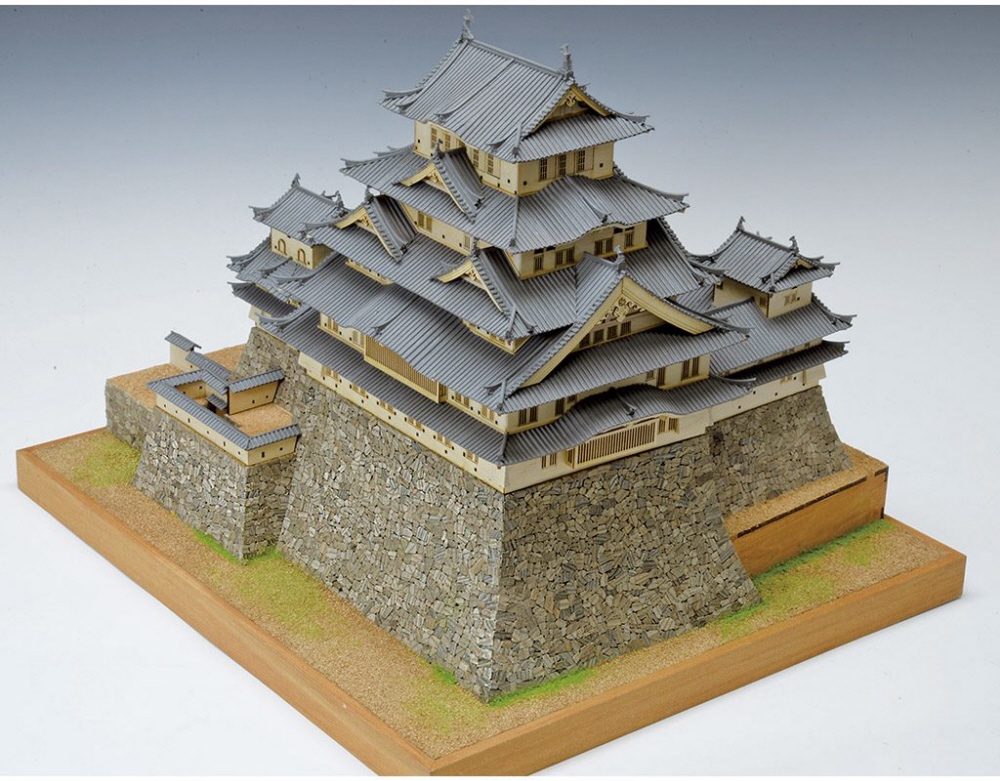 Himeji Castle, Japanese Castle Model Kits, by Woody JOE