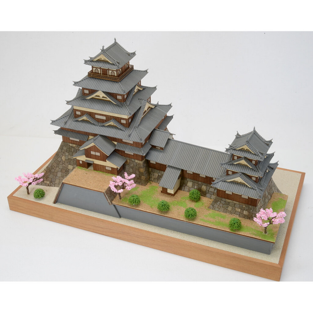 Hiroshima Castle, Japanese Castle Model Kits, by Woody JOE