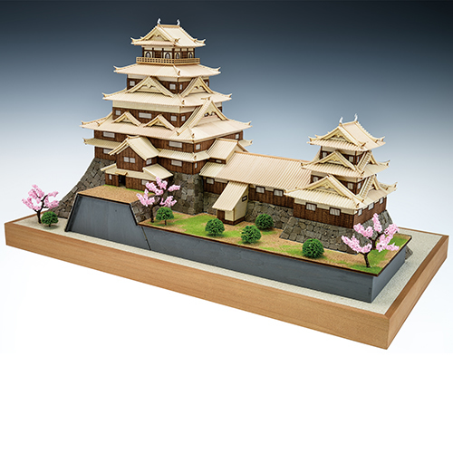 Hiroshima Castle, Japanese Castle Model Kits, by Woody JOE