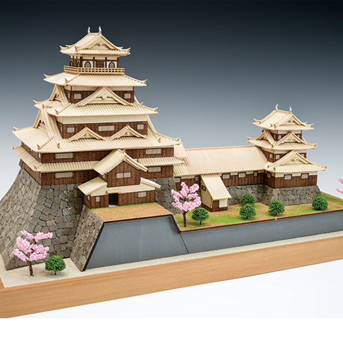Hiroshima Castle, Japanese Castle Model Kits, by Woody JOE