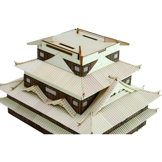 Hiroshima Castle, Japanese Castle Model Kits, by Woody JOE