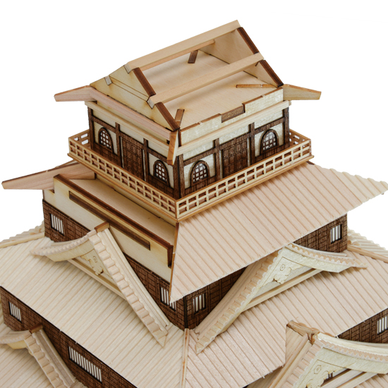 Hiroshima Castle, Japanese Castle Model Kits, by Woody JOE