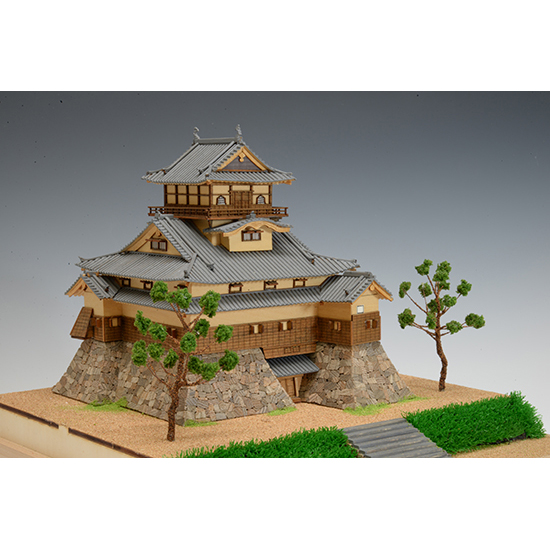 Inuyaya Castle, Japanese Castle Model Kits, by Woody JOE