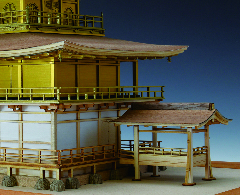 Direct from Japan. Wooden Japanese Temple Modelt Kits, by Woody JOE