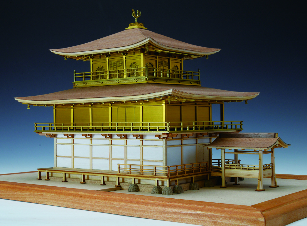 Direct from Japan. Wooden Japanese Temple Modelt Kits, by Woody JOE
