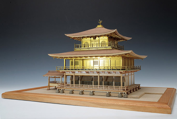Direct from Japan. Wooden Japanese Temple Modelt Kits, by Woody JOE