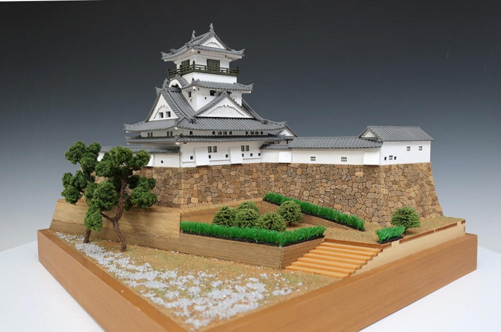 Kouchi Castle, Japanese Castle Model Kits, by Woody JOE