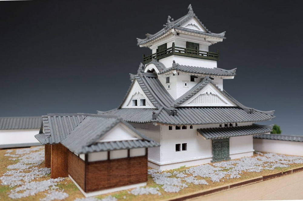 Kouchi Castle, Japanese Castle Model Kits, by Woody JOE