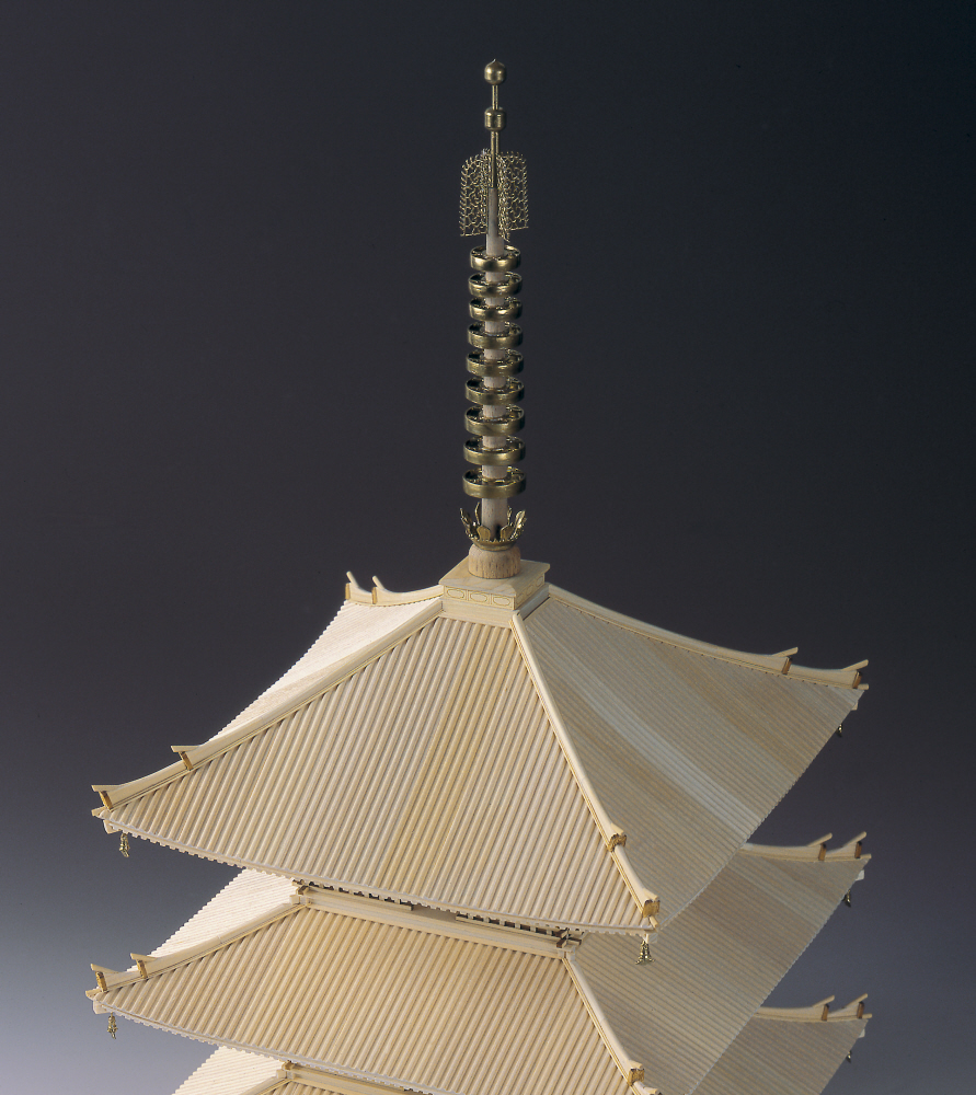 Direct from Japan. Wooden Japanese pagoda Model Kits, by Woody JOE