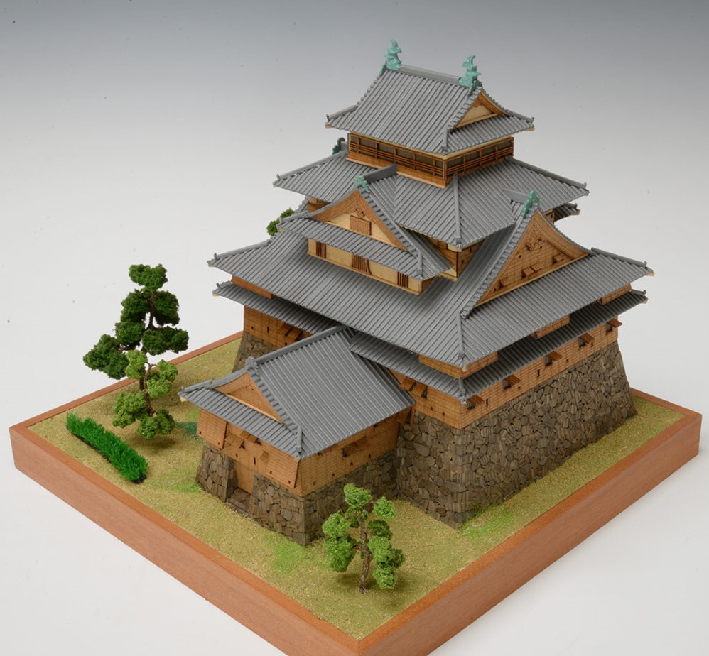 Matsue Castle, Japanese Castle Model Kits, by Woody JOE