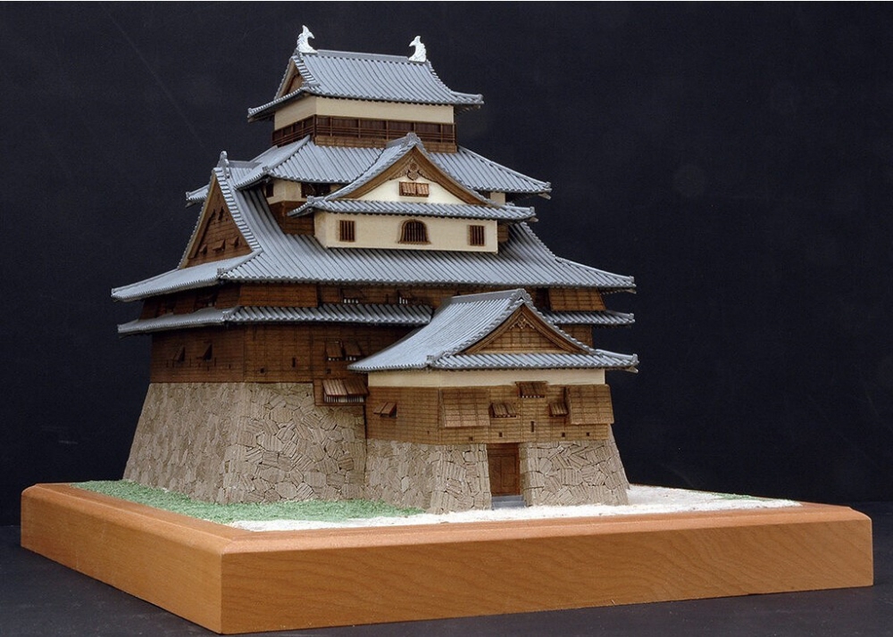 Matsue Castle, Japanese Castle Model Kits, by Woody JOE
