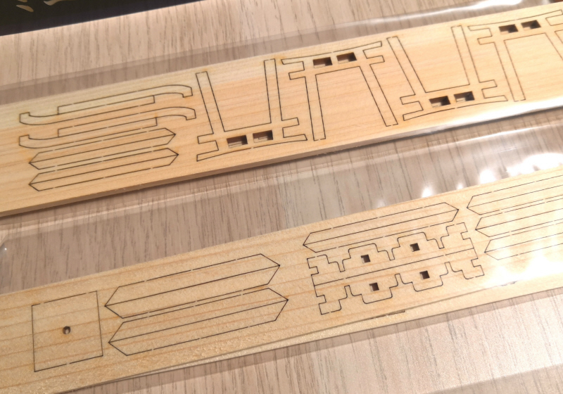 Mini Mikoshi / Portable Shrine Model Kits, by Woody JOE