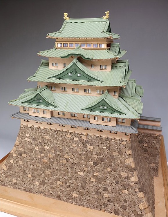 Nagoya Castle, Japanese Castle Model Kits, by Woody JOE