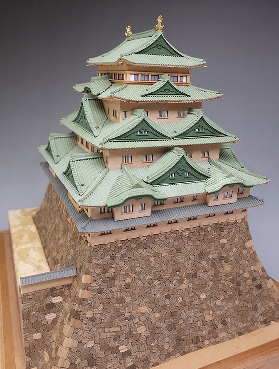 Nagoya Castle, Japanese Castle Model Kits, by Woody JOE