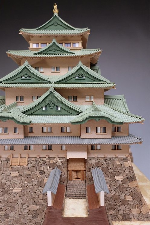 Nagoya Castle, Japanese Castle Model Kits, by Woody JOE