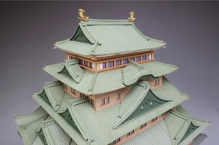 Nagoya Castle, Japanese Castle Model Kits, by Woody JOE