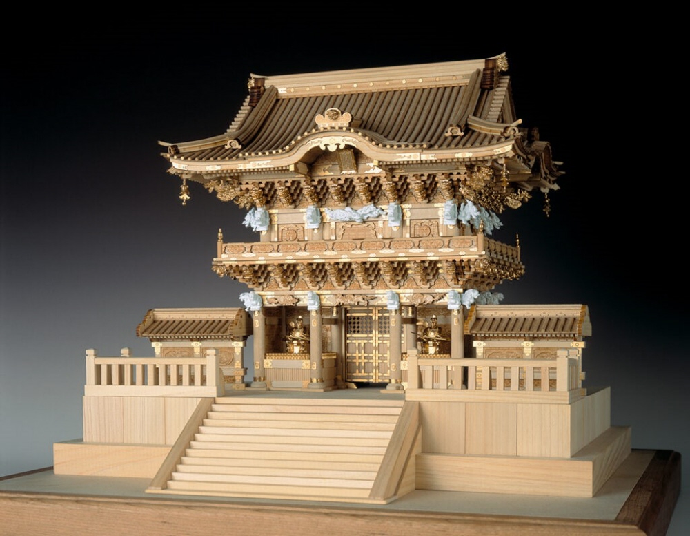 Direct from Japan. Wooden Japanese Shrine Model Kits, by Woody JOE