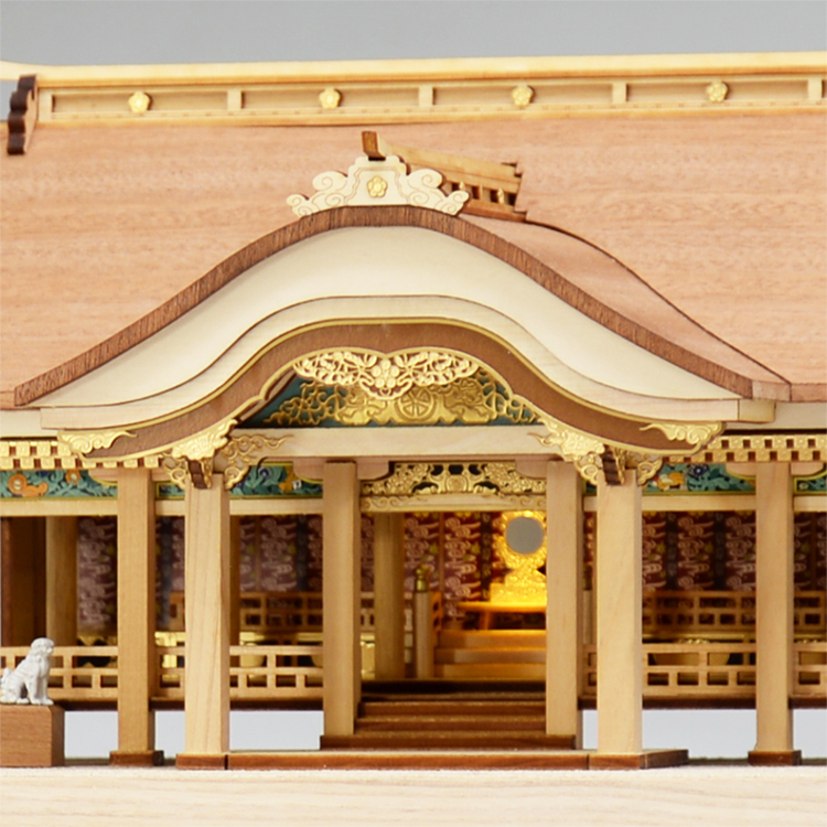 Tenmangu Shrine, the God of Learning, Wooden Japanese Shrine Model Kits ...