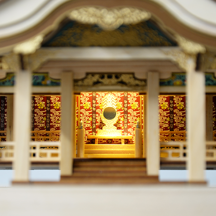 Tenmangu Shrine, the God of Learning, Wooden Japanese Shrine Model Kits ...