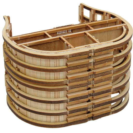 VICTORY Cross Section / Sailing Type, Wooden Sailing Ship Model Kits ...