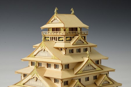 Direct from Japan. Japanese Castle Model Kits, by Woody JOE