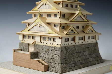 Direct from Japan. Japanese Castle Model Kits, by Woody JOE