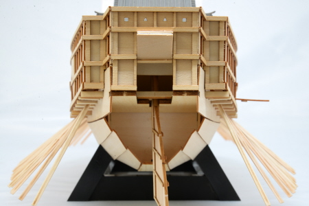 Direct from Japan. "ATAKE BUNE" Japanese Sengoku-era Warship Model kit ...