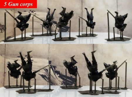 1/100 Scale "24 Samurai Figures" Atkebune 1/100 Scale,24 Samurai ...
