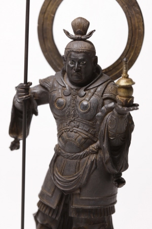 FUJIN (Fujin and Raijin), Buddha Statue Figure / Tana Cocoro, by Isumu