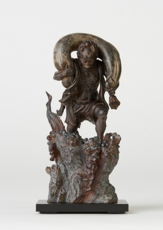 FUJIN (Fujin and Raijin), Buddha Statue Figure / Tana Cocoro, by Isumu