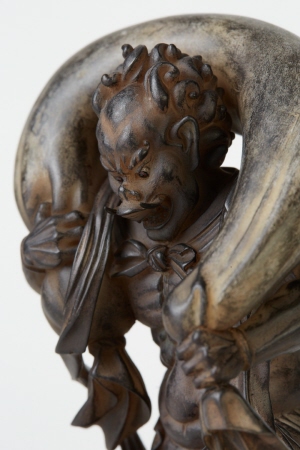 FUJIN (Fujin and Raijin), Buddha Statue Figure / Tana Cocoro, by Isumu