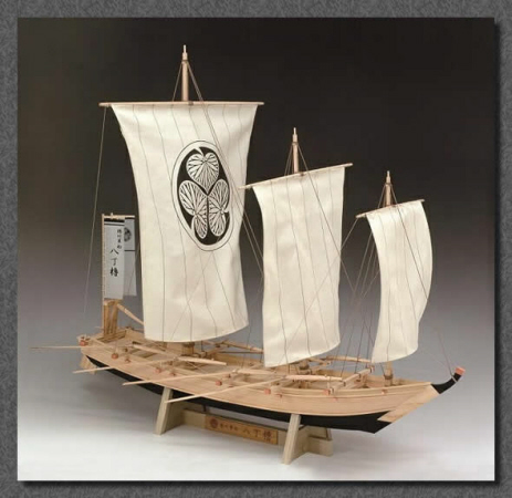 HACCHORO Japanese-style ship Wooden Model Kits, by Woody JOE