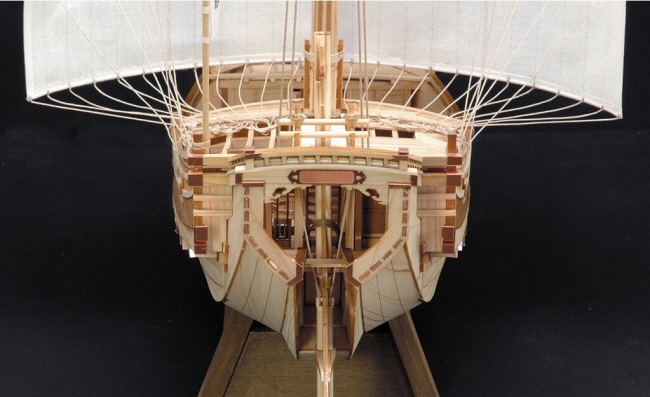 Direct from Japan. Wooden Model Boat Kits | Japanese Style Ship-Wasen ...
