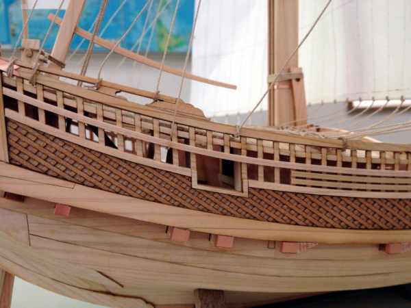 Direct from Japan. Wooden Model Boat Kits | Japanese Style Ship-Wasen ...