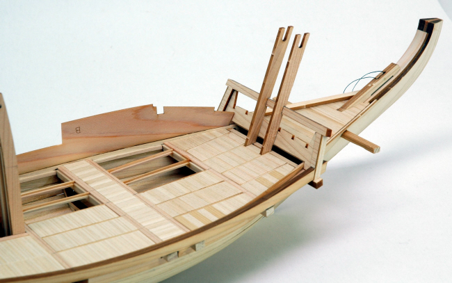 Direct from Japan. Wooden Model Boat Kits | Japanese Style Ship-Wasen ...