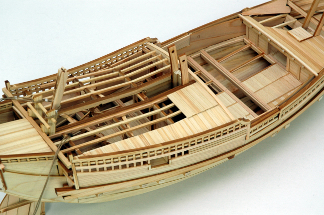 Direct from Japan. Wooden Model Boat Kits | Japanese Style Ship-Wasen ...
