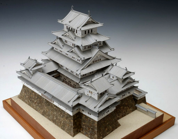 Direct from Japan. Historical Architectural Model Kits / Japan's 12 ...