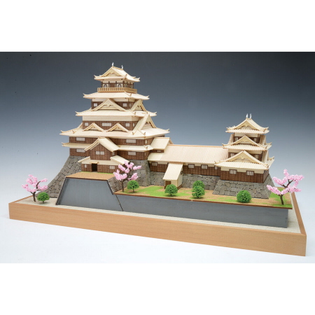Hiroshima Castle, Japanese Castle Model Kits, by Woody JOE